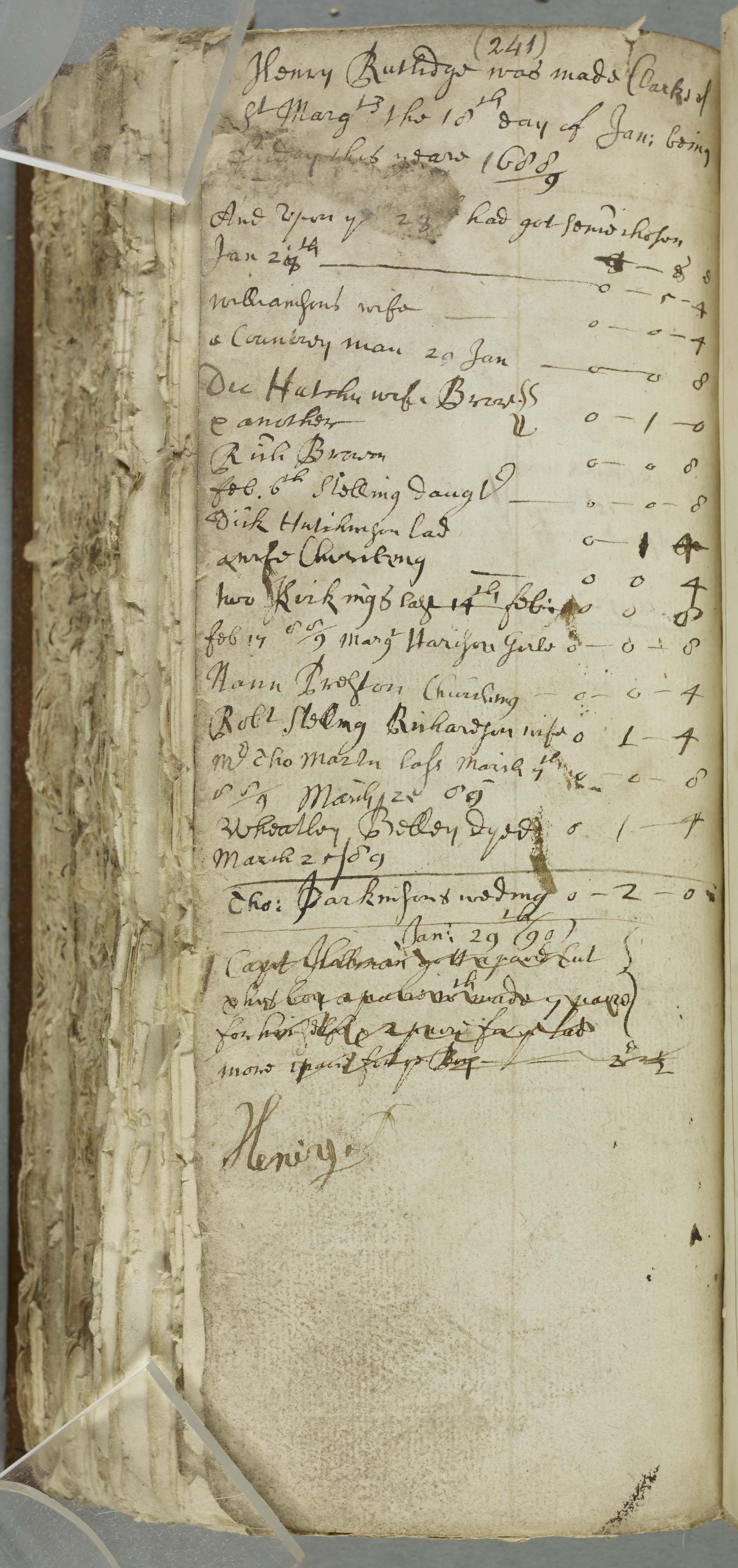 A Page in the Life of Jacob Bee: Four Kirkings and a Funeral | the many ...